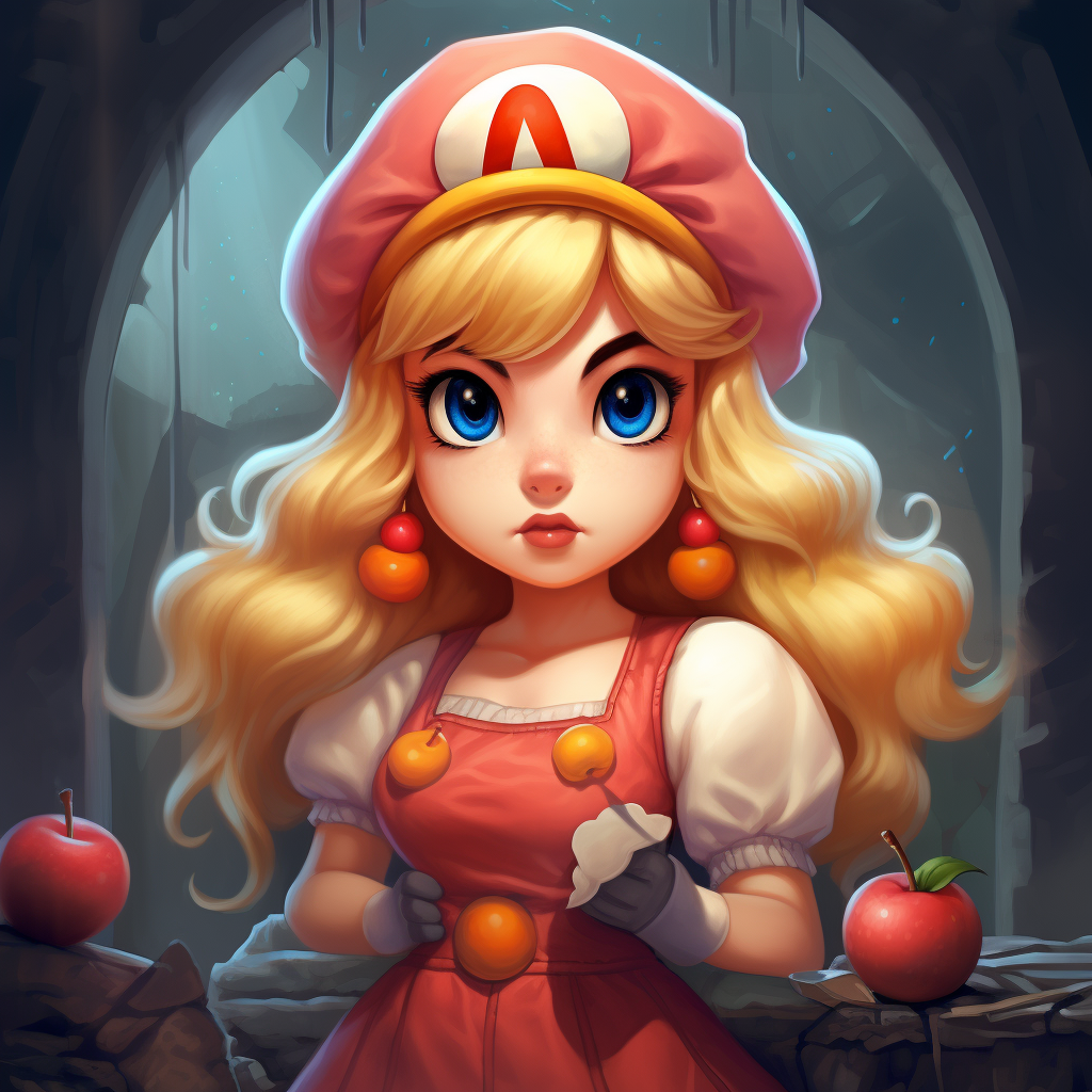 Mario Bros : Création de la Princesse Peach en perles Hama